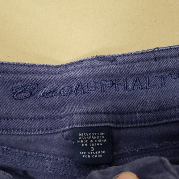 Blue Asphalt | Shorts | Blue Short Shorts | Poshmark